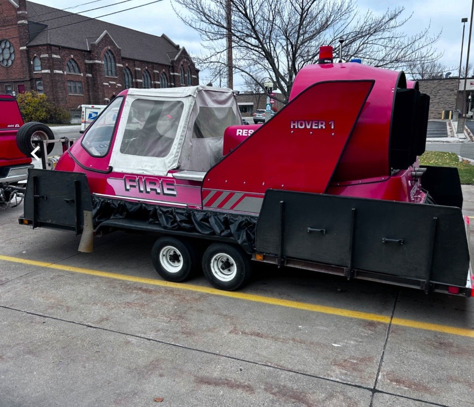 Hovercraft V8 Emergency Fire Rescue Department 360 Hours | eBay