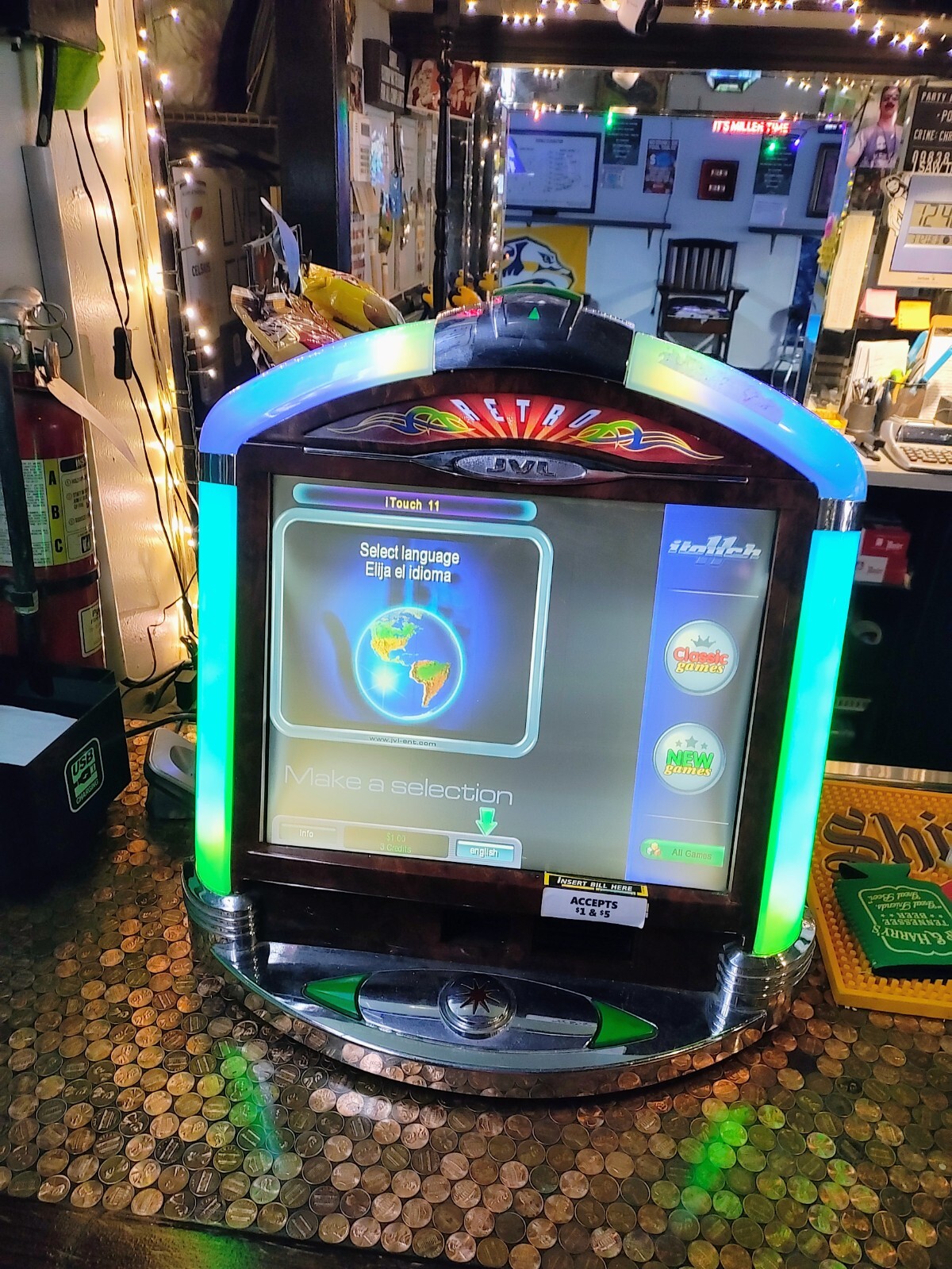 1 retro jvl itoch 11 arcade bar top game | eBay