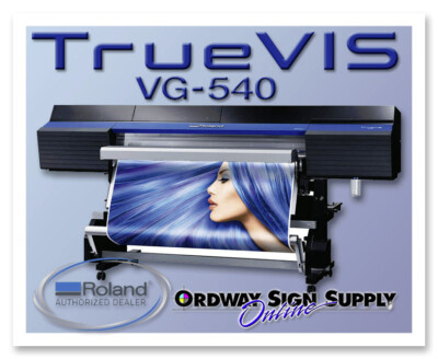 Roland TrueVIS VG-540 54" Printer/Cutter - See Video Demo | eBay