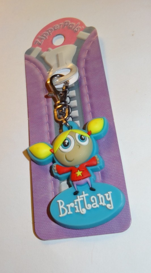 Zipper Pulls Kids Name Tag Zipper Pals ID Charm Backpack Bag Choose ...