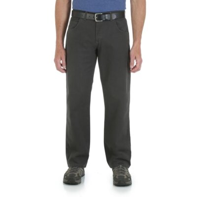 Wrangler mens Big Rugged Wear Relaxed Fit Straight Leg casual pants ...