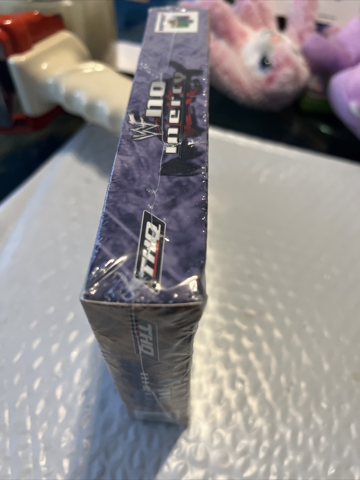 WWF: No Mercy N64 Nintendo 64 Brand New Factory Sealed CREASED DENTED ...