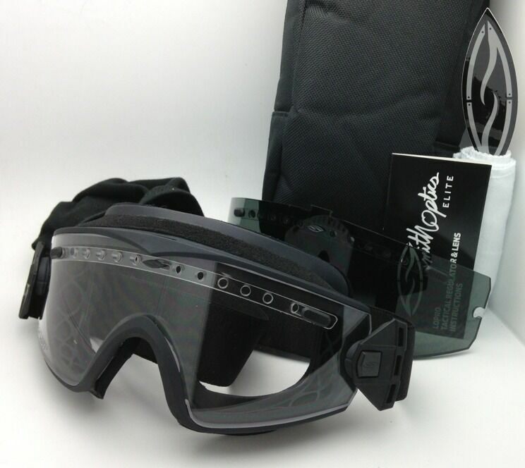 New SMITH OPTICS LOPRO REGULATOR Goggles Field Kit Black w/ Clear ...