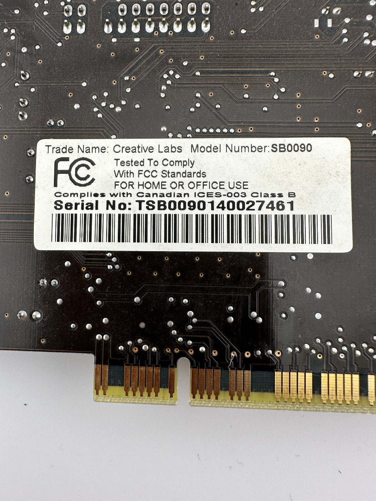 Sound Blaster Audigy SB1394 EAX Advanced HD Model SB0090 PCI Card | eBay