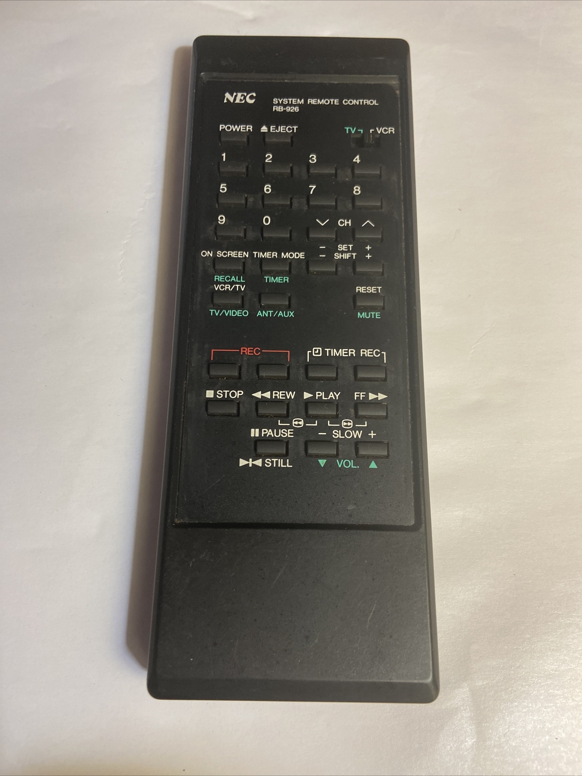 NEC Remote RB-926 RB926 79799475 | eBay