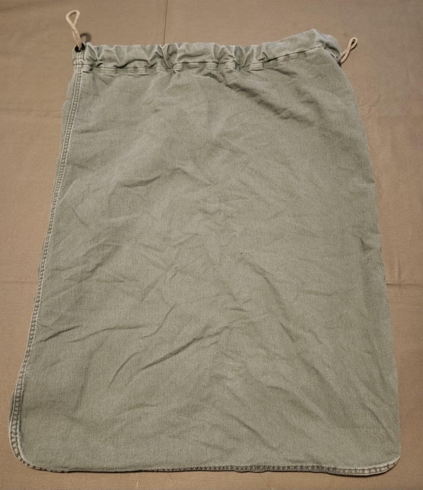 US Army BARRACKS BAG OD Green 100% Cotton Large Laundry Bag USGI | eBay