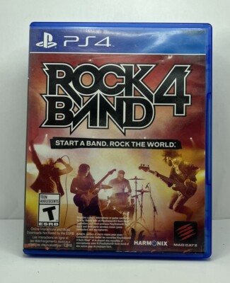 Sony Playstation 4 Ps4 : Rock Band 4 Start A Band. Rock The World Not ...