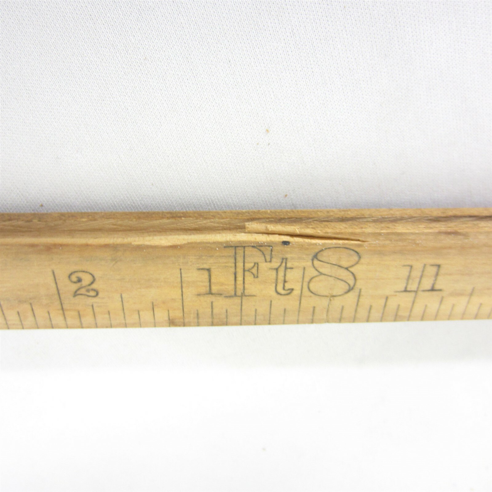 Vintage Lufkin 7165 Slide Rule 10 FT. Wood Measuring Ruler Sliding Two ...