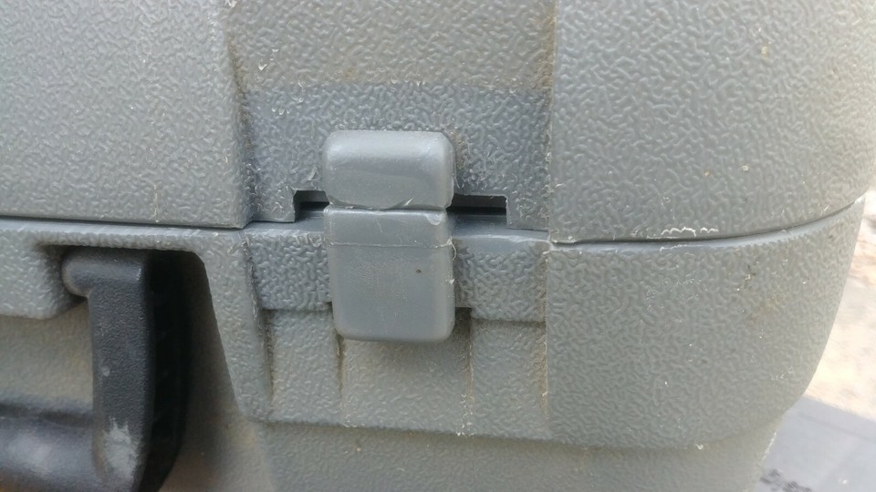 BLACK Plastic Latch Clip Fits Ryobi Drill, Saw, etc Storage Carrying ...