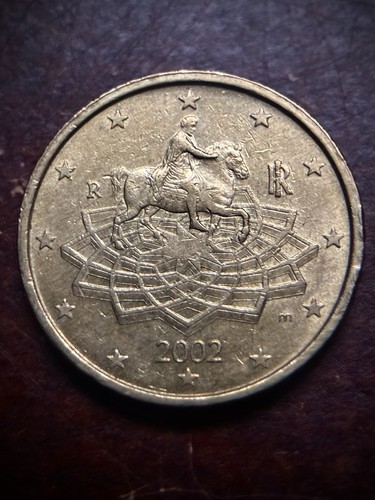 Italy 50 Cent Euro Coin 2002 Marcus Aurelius – Rome Mint “R” - KM182 ...