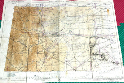 Colorado Rocky Mountain Sangre De Cristo USGS Air Force Top Map 1950 | eBay