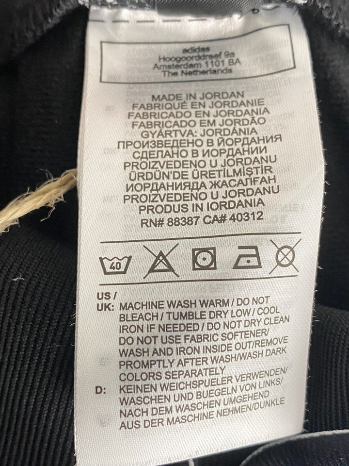 Adidas Women Sz XL Pants Black & White Activewear 2 Pocket StringTie ...