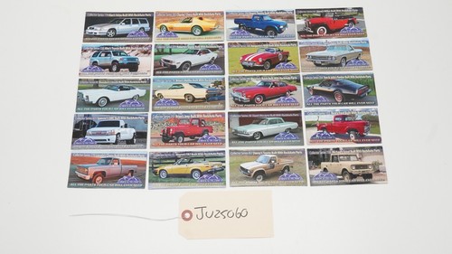 ROCKAUTO COLLECTOR CAR MAGNET LOT OF 20 - TOYOTA/ GMC/ FORD / CHEVROLET ...