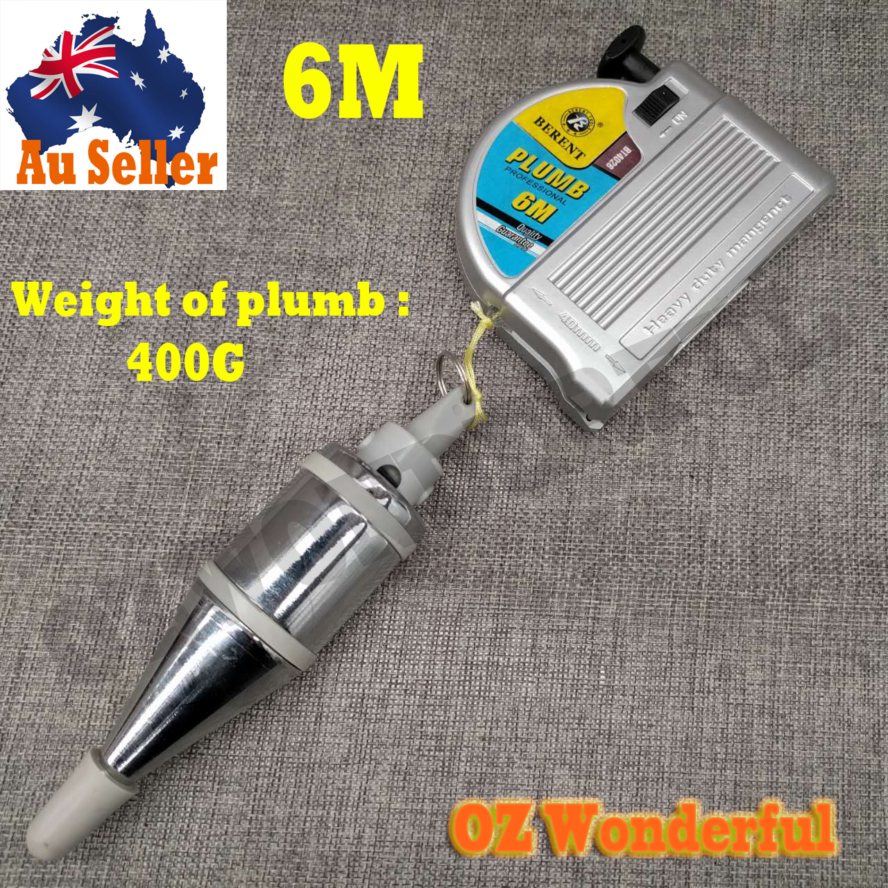 6M 400g Line Magnetic Handiness Apeak Test Device With Quick Stop Plumb ...