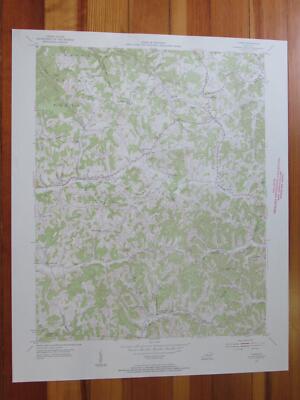 Tyner Kentucky 1955 Original Vintage USGS Topo Map | eBay