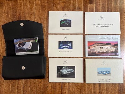 2002 Mercedes-Benz W208 CLK320 Cabrio Original Operators User Manual ...
