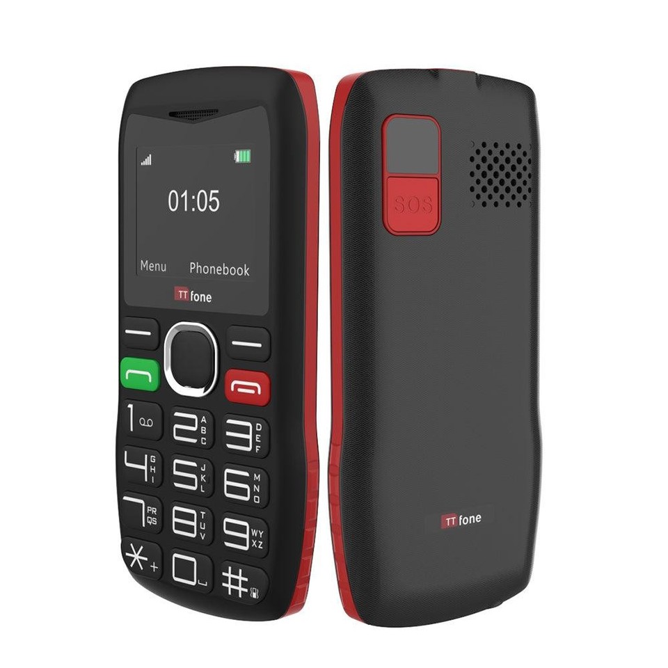 TT880 Easy-to-Use Big Button Mobile Phone for Seniors with O2 Pay As ...