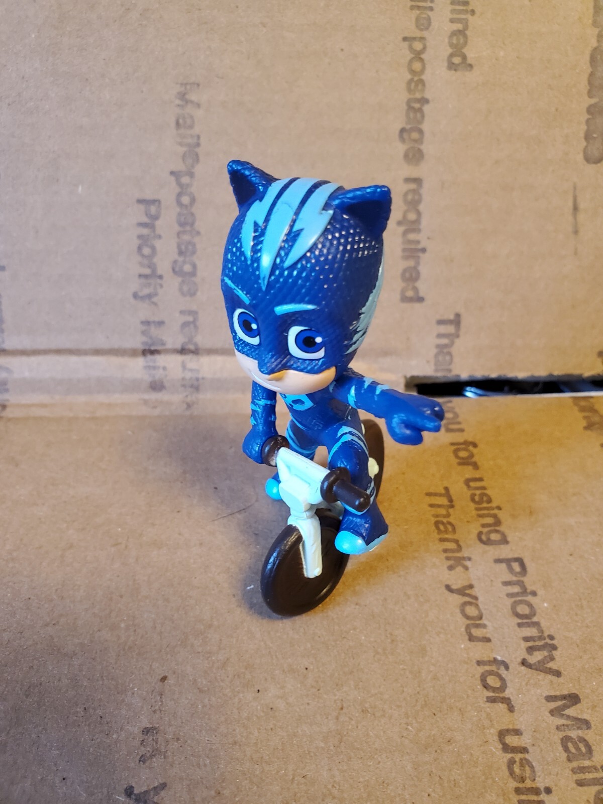 PJ MASKS Catboy/Conner Figure on Bicycle Frog Box Catboy 3” Figure | eBay