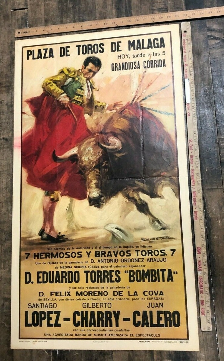 Corrida De Toros Poster