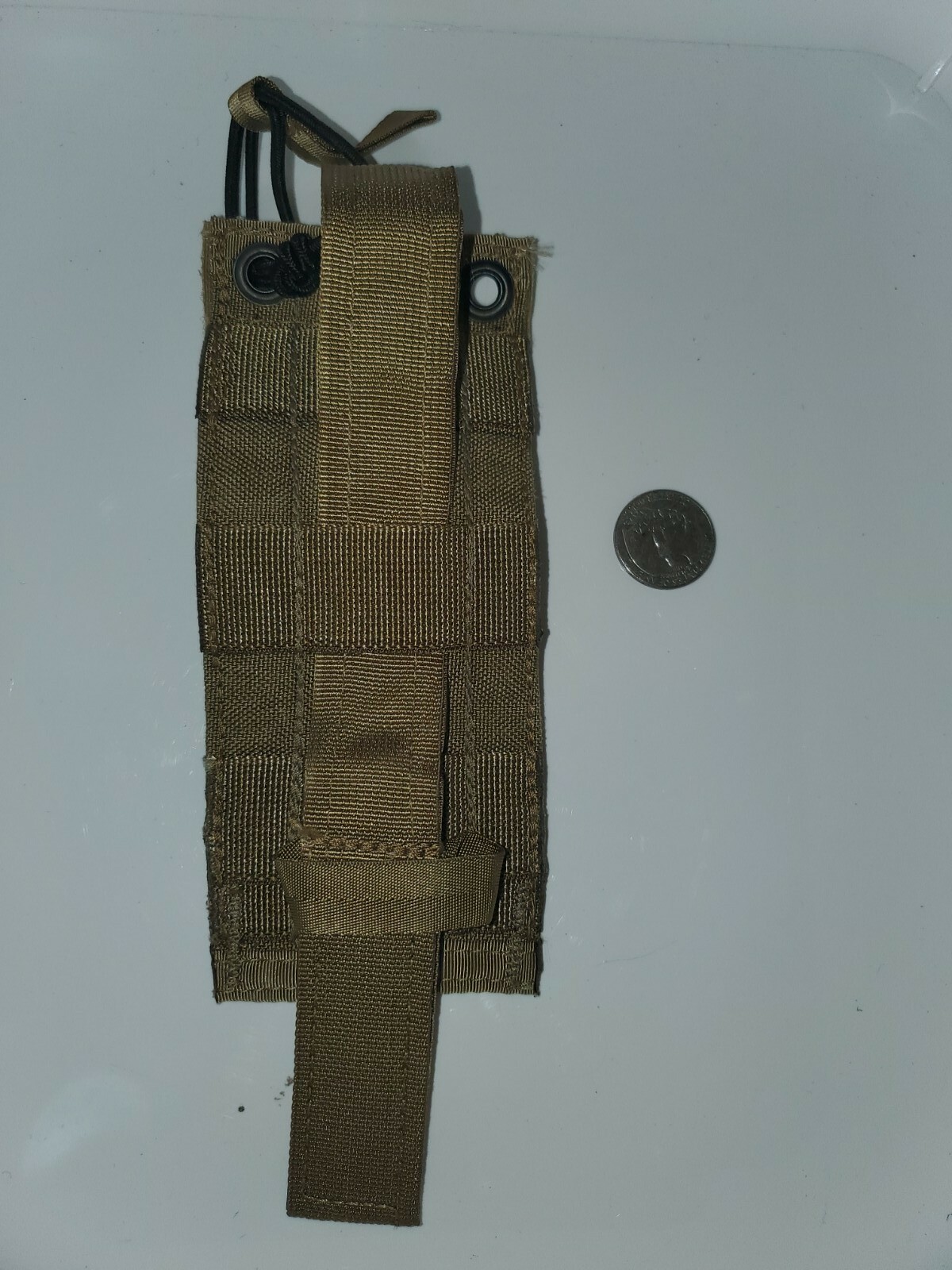 MSA Paraclete Single Pistol Mag Pouch Coyote Brown Molle APS019 CAG ...