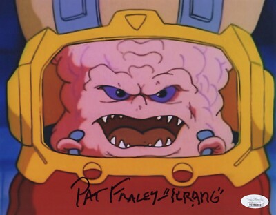 PAT FRALEY Signed TEENAGE MUTANT NINJA TURTLES 8x10 Photo Autograph JSA ...