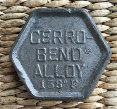 Cerro Bend Low Melting Alloy 158° melting 2 lbs 4oz FREE SHIP! | eBay