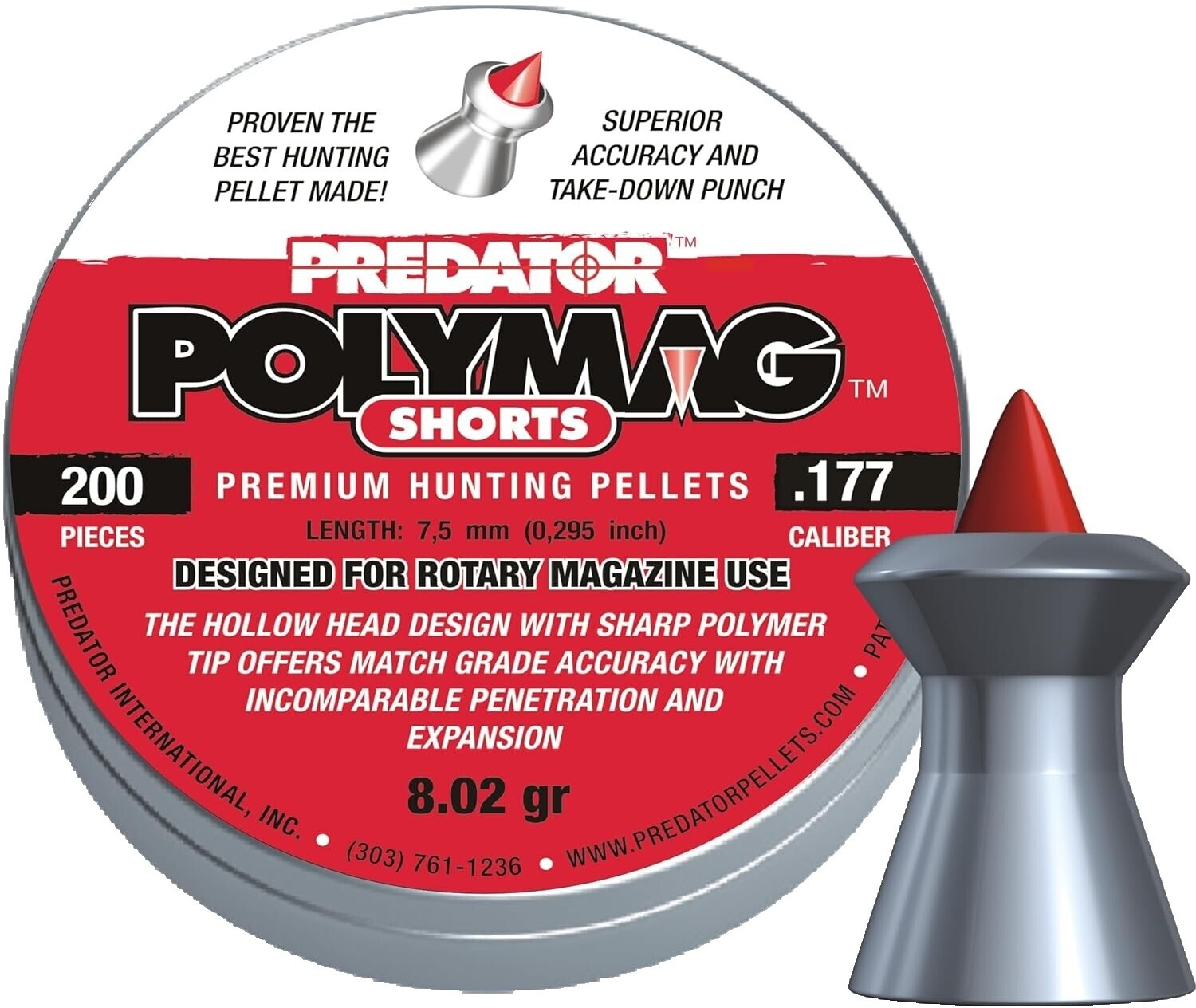 Pellet .177 Caliber Air Gun BBs & Pellets for sale | eBay