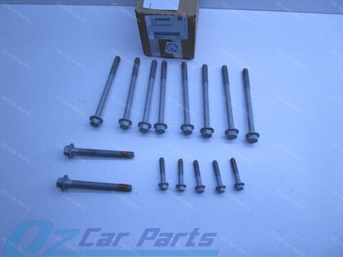 GENUINE HEAD BOLT KIT-SET FOR VU SS HOLDEN COMMODORE UTE SS V8 5.7 NEW ...