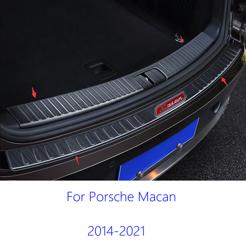 For Porsche Macan 2014-2021 Rear Bumper Protector Outer Guard Sill ...