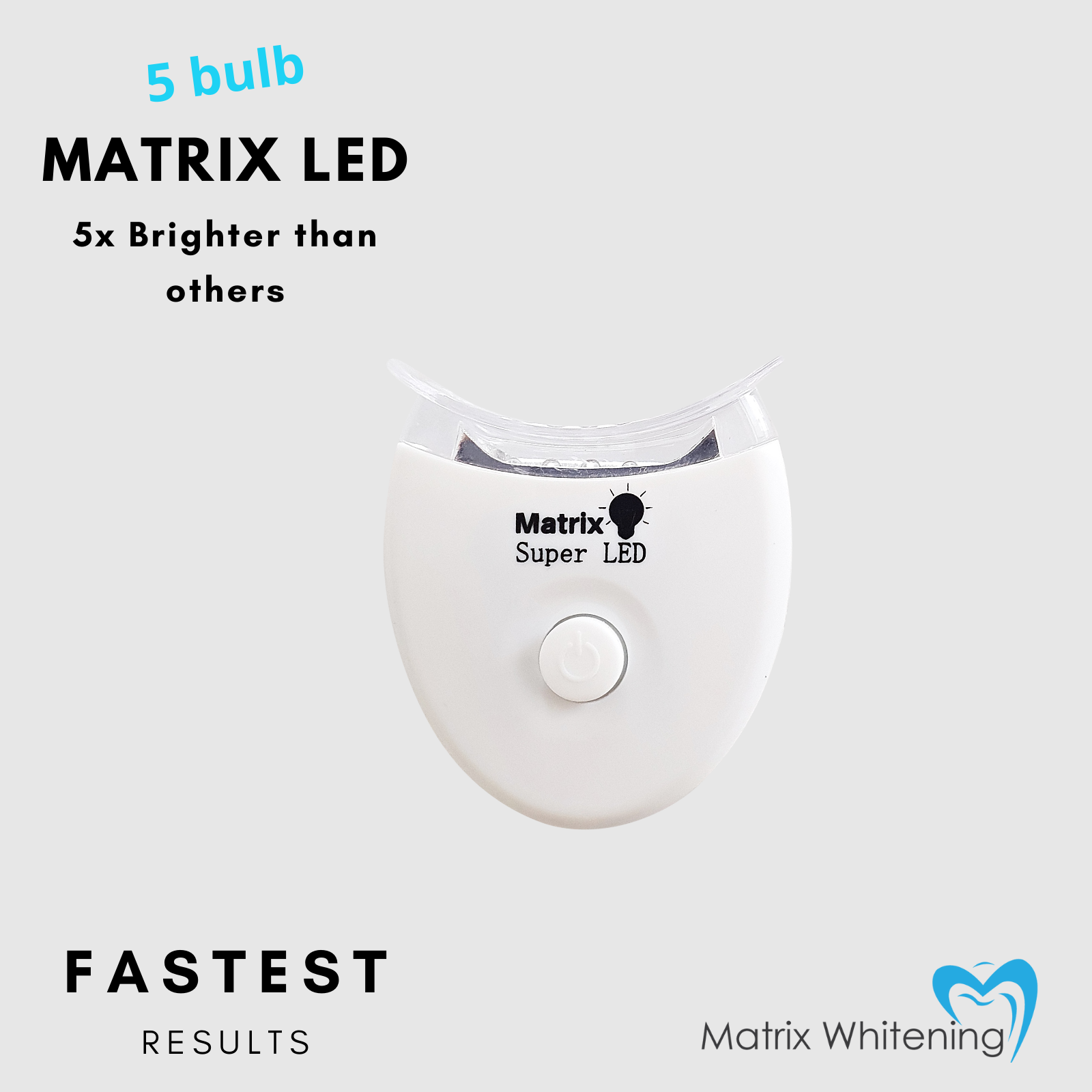 TEETH WHITENING KIT HI DENTAL STRENGTH WHITE SMILE MATRIX POWER LED ...