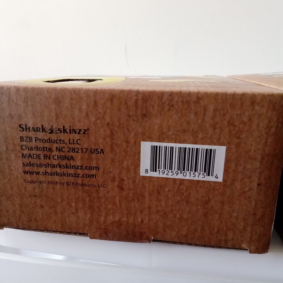 Shark Skinzz NIB Lot of 2 Sets of 4 12 oz Silicone Wine Glasses Pastel ...