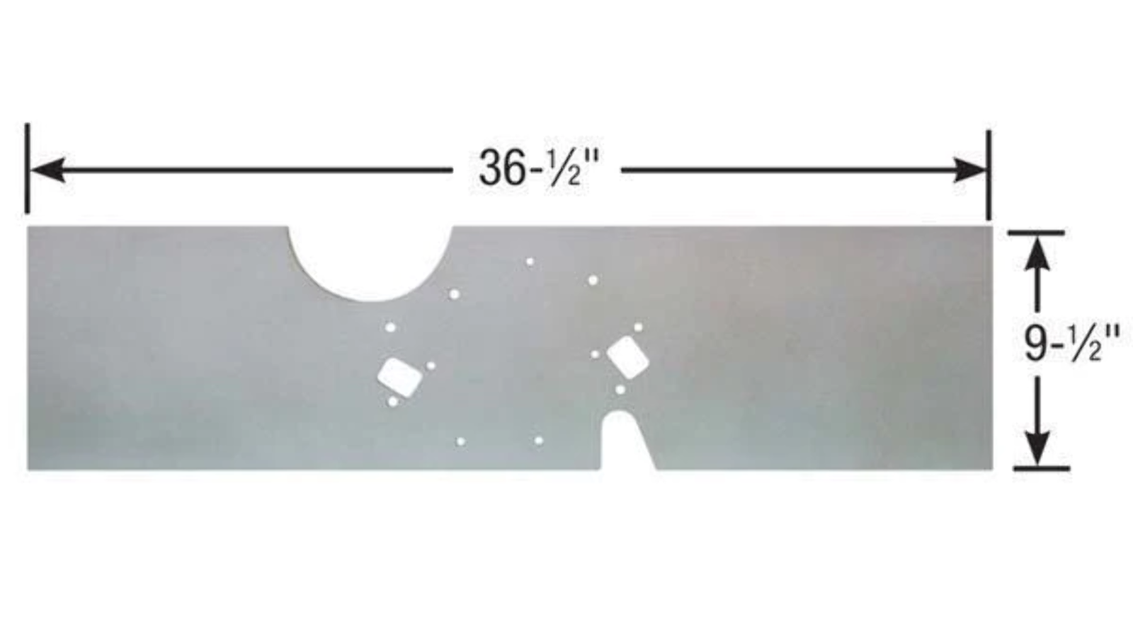 Competition Engineering MOC4002 Alloy Front Mount Motor Plate Ford 429/ ...