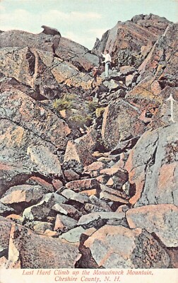 Cheshire Contea Nuovo Hampshire ~ Ultimo Hard Climb Monadnock Montagne ...