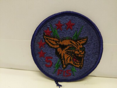 USAF 5th FIGHTER INTERCEPTOR SQUADRON PATCH 3 x 3 inch | eBay