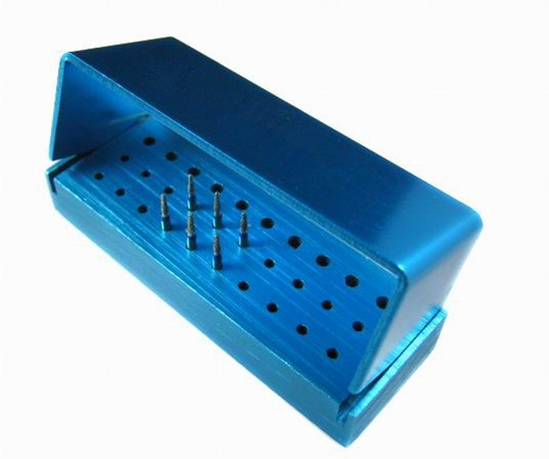 3 pcs New FG RA Bur Burs Holder / Bur Block Blocks Blue | eBay