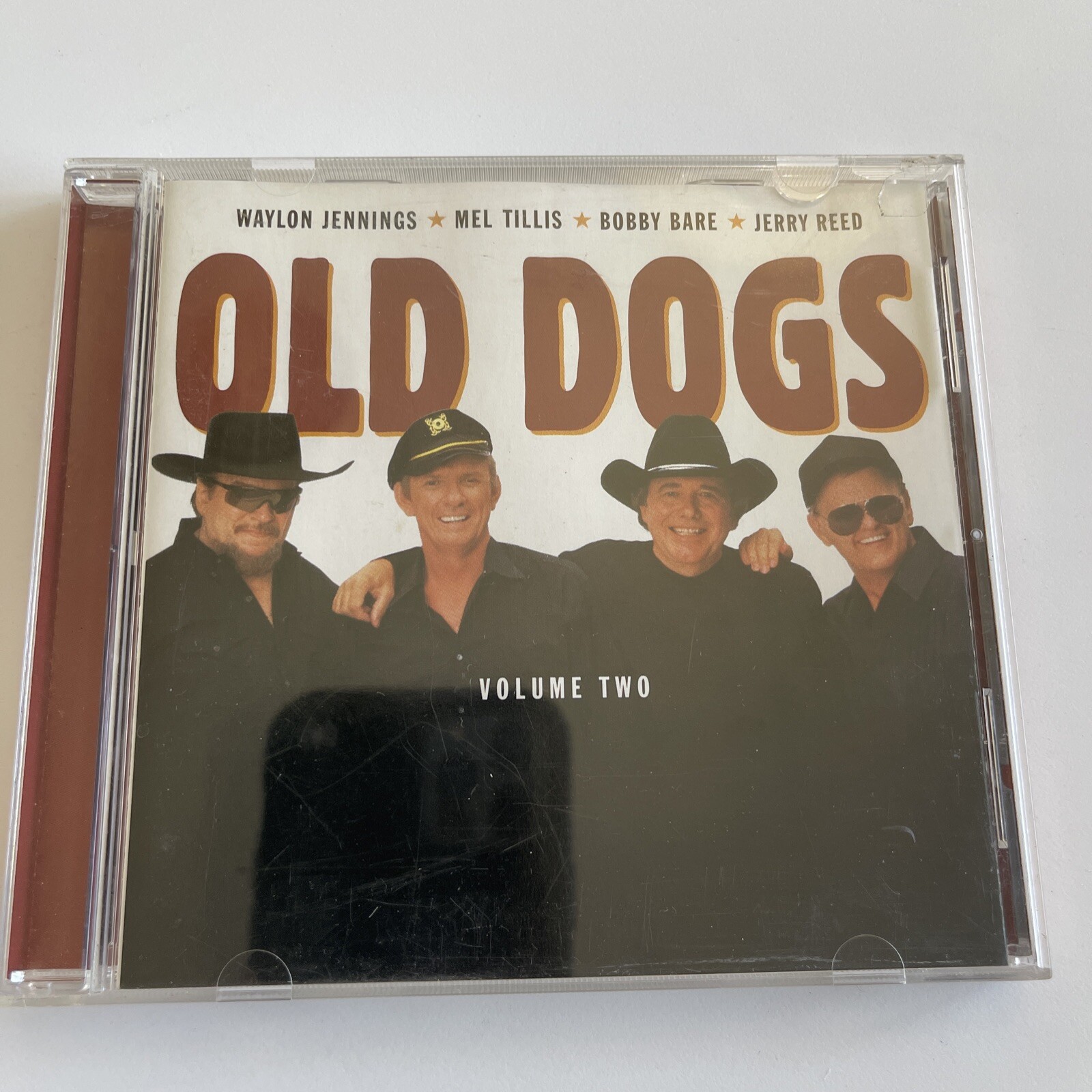 Old Dogs CD Volume 2 Two Waylon Jennings Jerry Reed Mel Tillis for sale ...