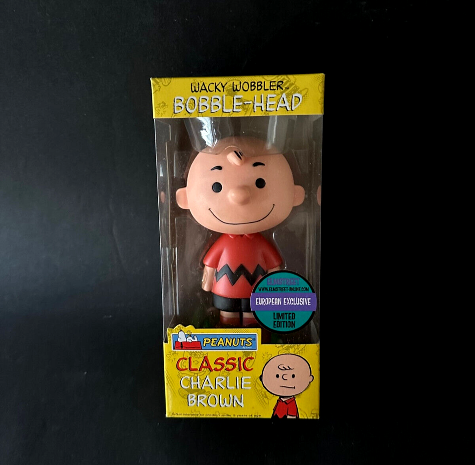 Peanuts Charlie Brown Classic Red Exclusive Bobble-Head 16Cm Funko Wacky Wobbler 830395080413| eBay
