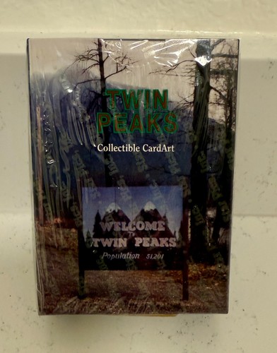 1991 Star Pics TWIN PEAKS Factory Sealed NEW Collectible Art Card Set ...