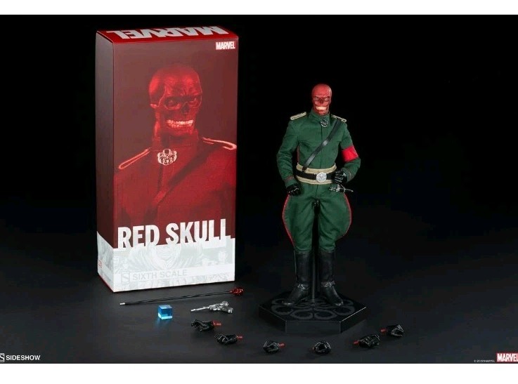 Sideshow Toys 1/6 Scale Marvel - Red Skull (Sideshow Exclusive) | eBay