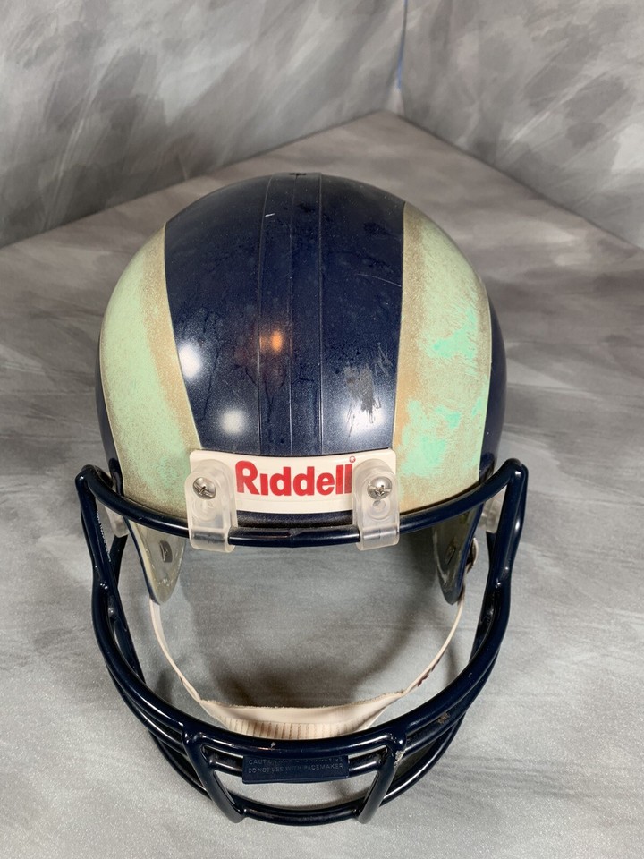 Vintage St Louis Rams NFL Riddell FULL SIZE Replica Football Helmet ...