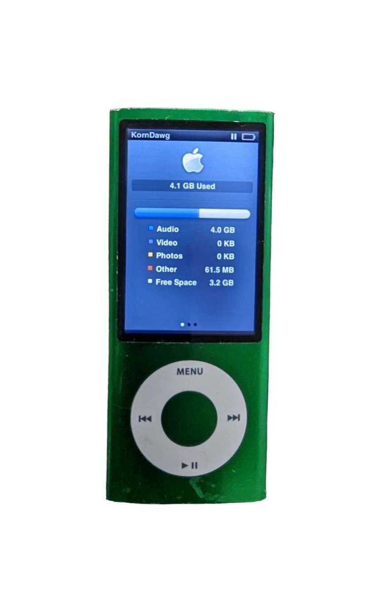 Ipod Nano 5th Generation Green