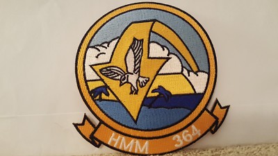 US MARINE CORPS MEDIUM LIFT HELICOPTER SQUADRON HMM-364 PATCH | eBay