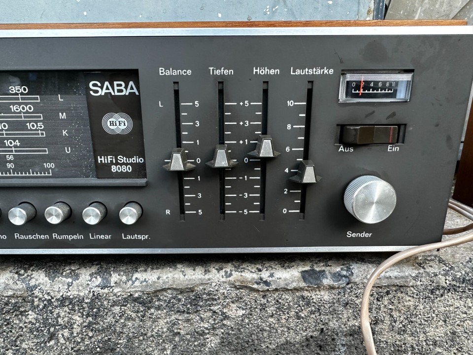 Vintage SABA studio 8080 HIFI Professional Stereo Receiver made in ...