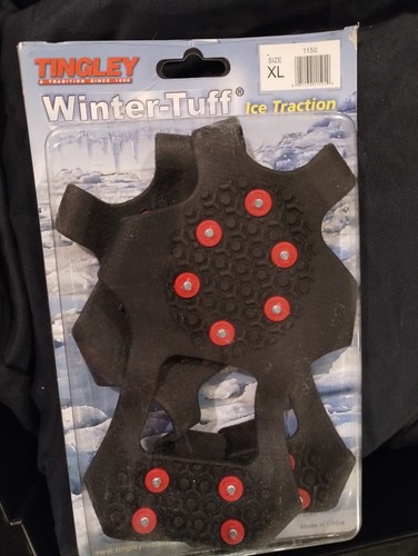 Tingley Winter Tuff Studded Slip On Ice Traction,One Pair, Size XL NEW ...