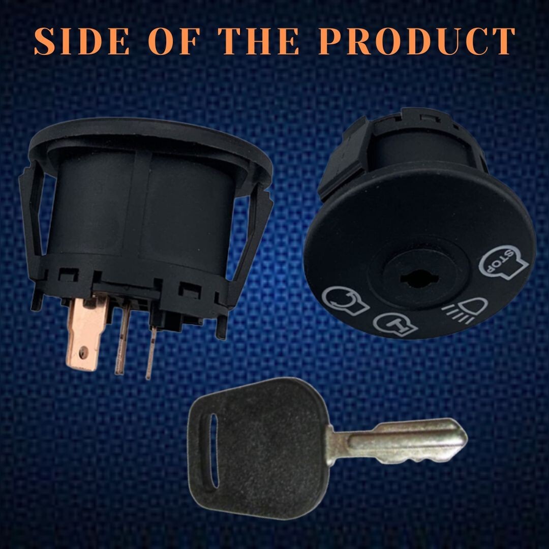 Pair GY20074 Ignition Key John Deere Scotts Sabre 100 Series Starter ...