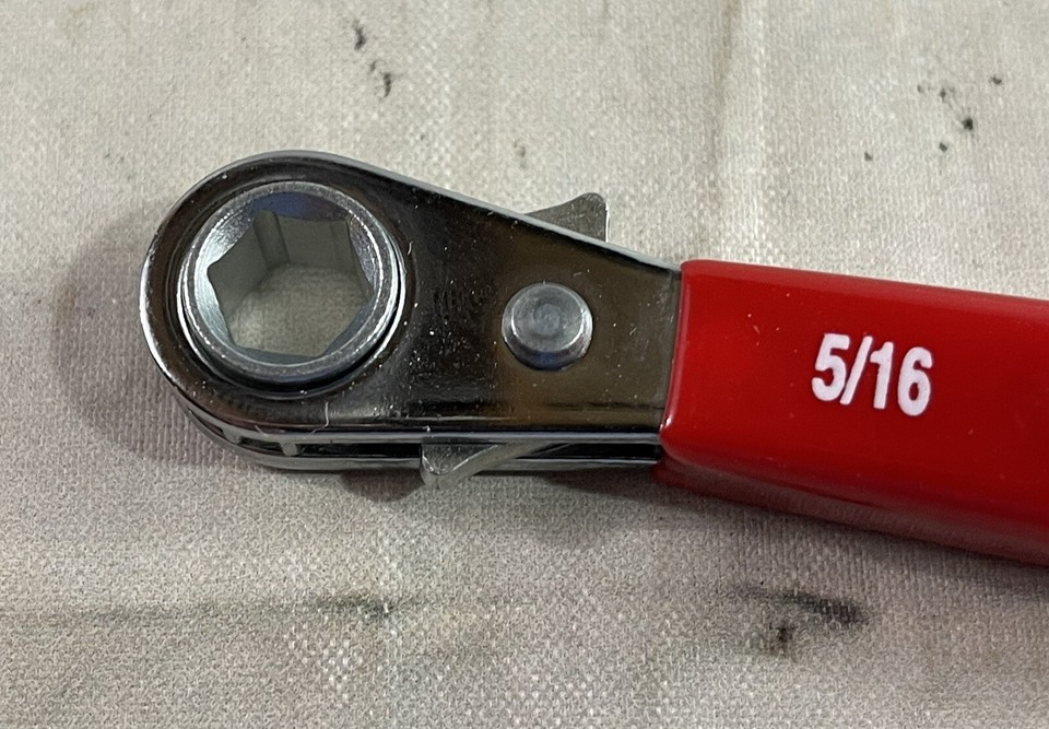 GM 5/16" Side Post Mount Battery Terminal Ratcheting Ratchet Wrench ...
