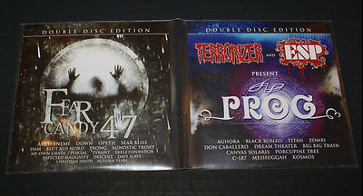 TERRORIZER Fear Candy 47 RARE PROMO 2CDS MINT PORCUPINE TREE DOWN ...