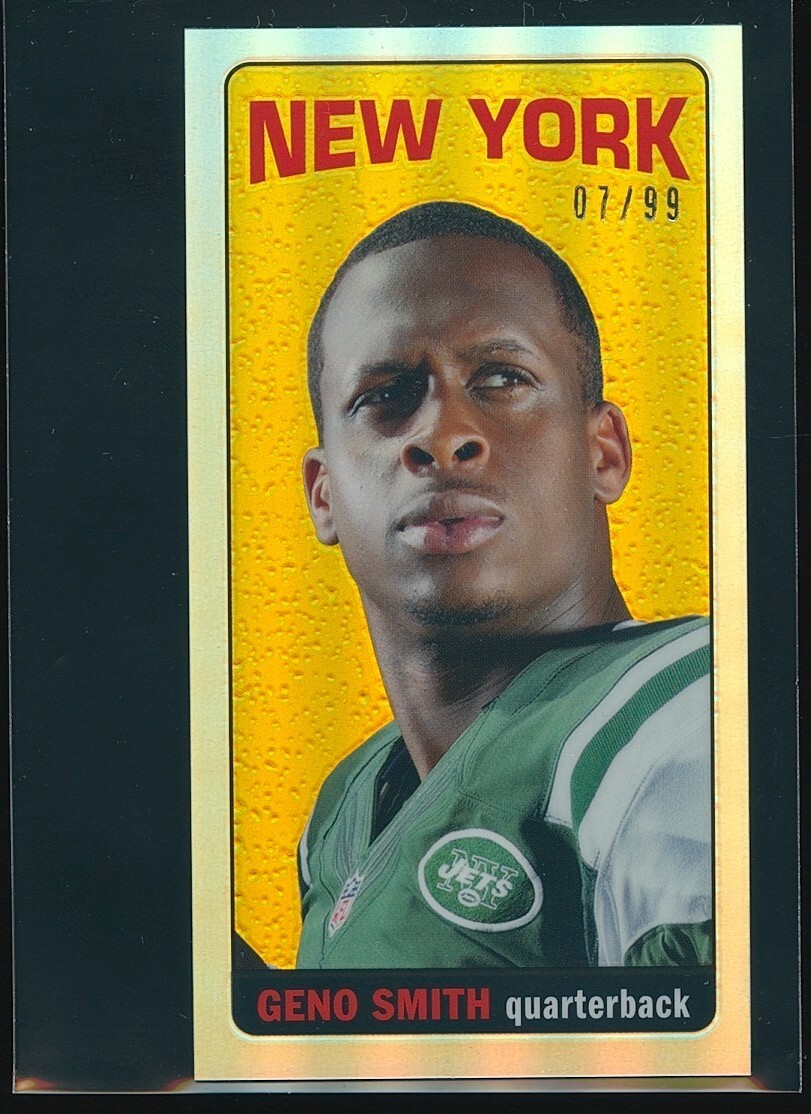 Geno Smith 2013 Topps Chrome 1965 Tall Boy Refractor RC 7/99 | eBay