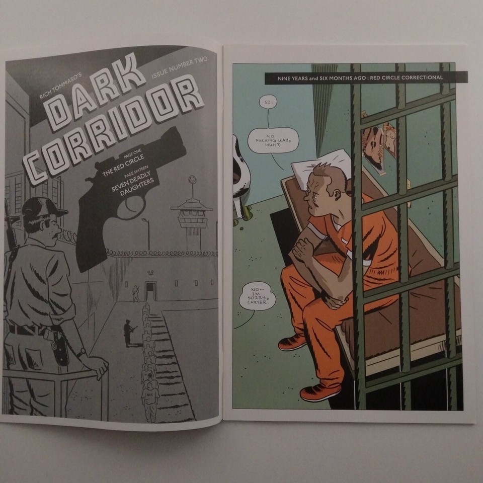 Dark Corridor Issue 1 and 2 Comic Book Bundle Lot Rich Tommaso Image ...
