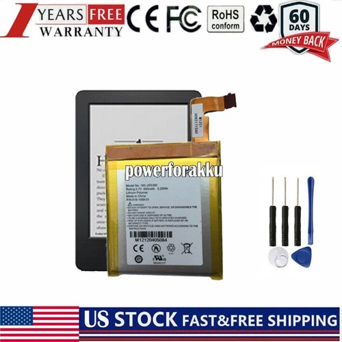 Battery For Amazon Kindle 4,Kindle 4G,Kindle 5,Kindle 6,M11090355152 MC ...